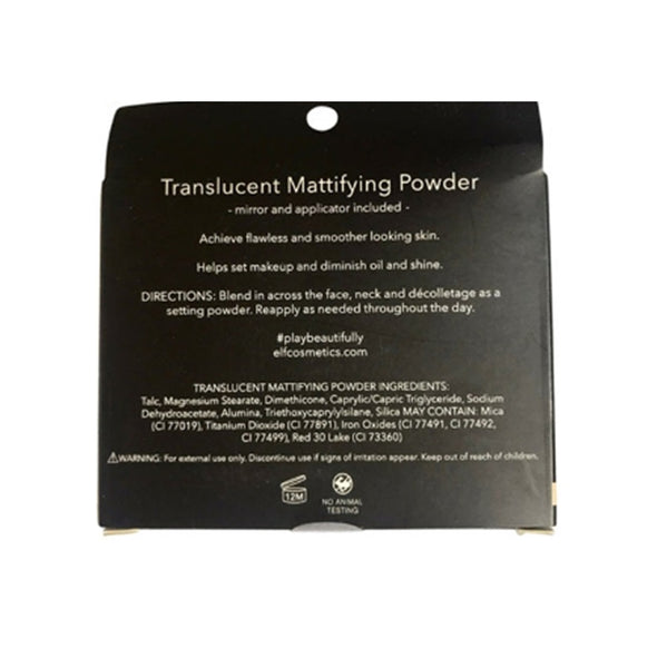 E.l.f. Mattifying Powder, Translucent 83101 – On Sale Beauty